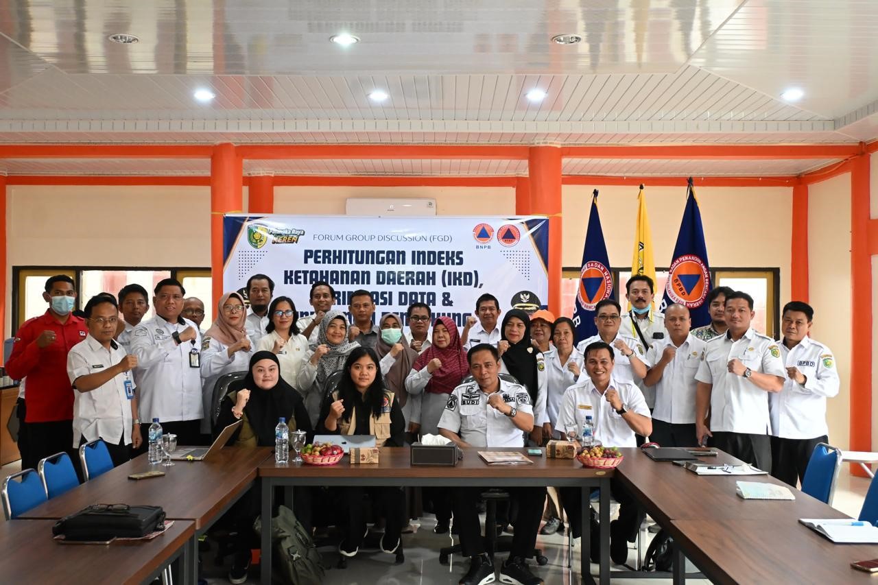 BPBD Kalteng dan BNPB Gelar FGD Penghitungan Indeks Ketahanan Daerah di ...